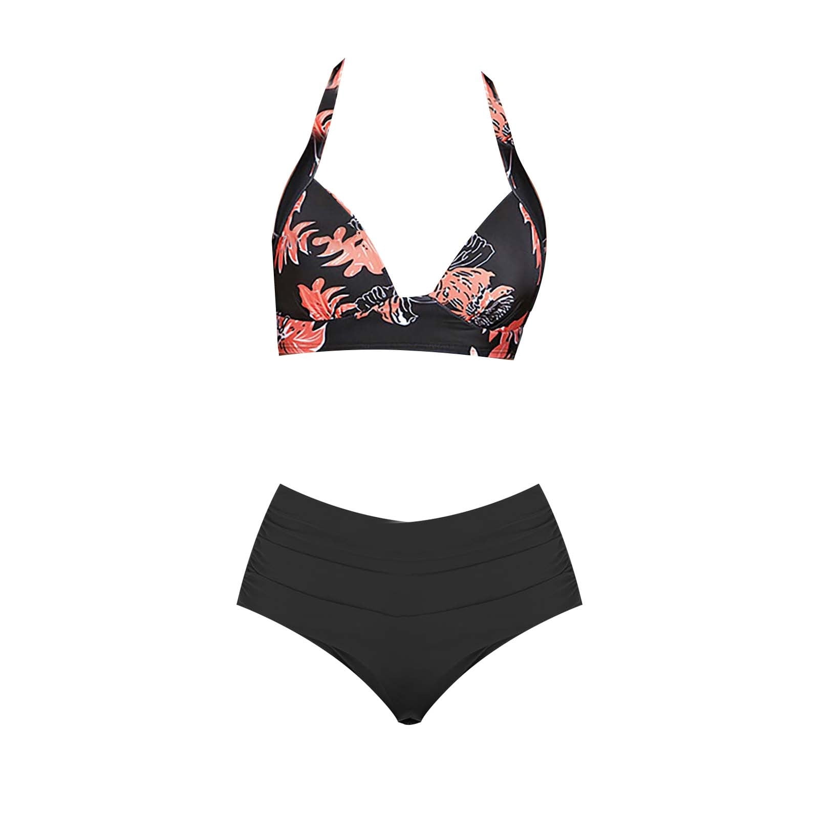 Hcuribad Swim Suits For Women 2024 Womens Fashion Tropical Printed