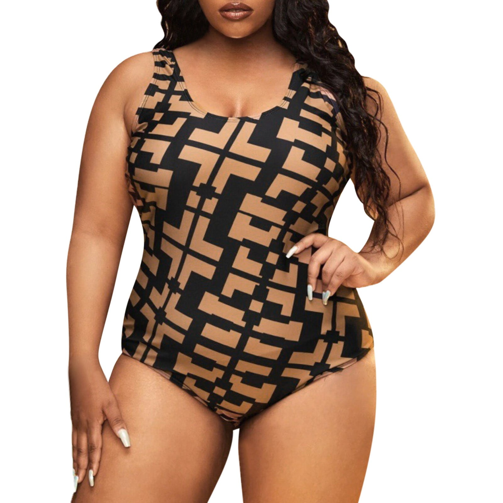 Hcuribad Swim Suits For Women 2024 Womens Push Up Padded Printed Sexy