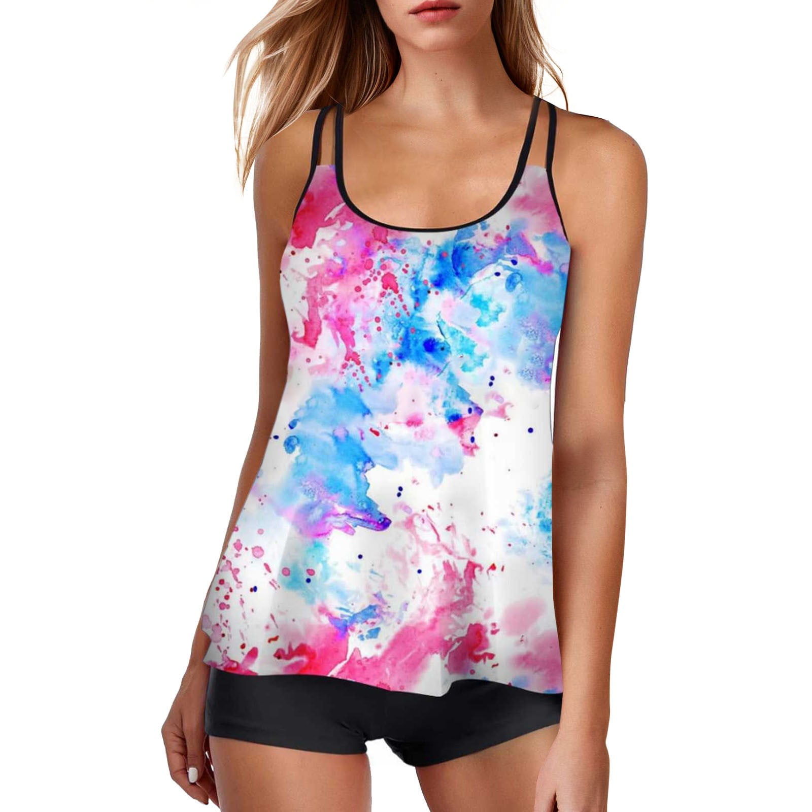 Hcuribad Swim Suits For Women 2024 Womens Slimming And Shielding Two