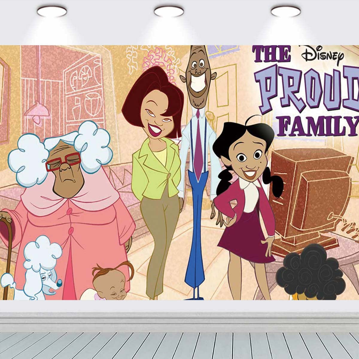 he Proud Family school Taspestry Poster Banner Backdrop Background Wall ...