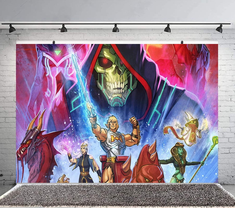 he man and the masters of the universe Backdrop Banner Party Supplies ...