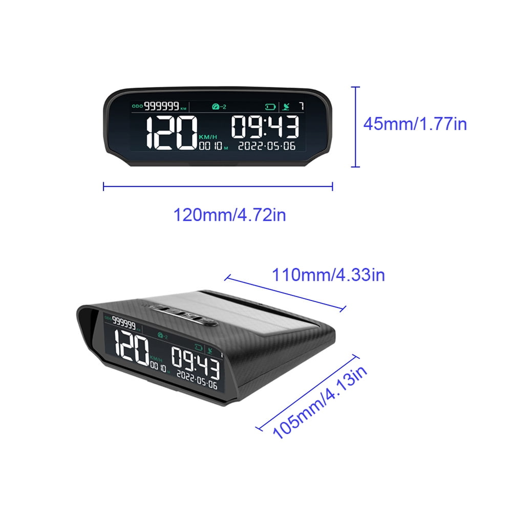 head display,Lcd Screen Overspeed Solar With Lcd Alarm Total Display ...