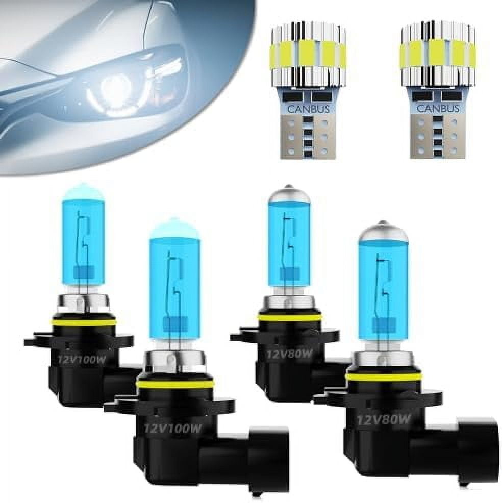 headlight bulbs fit for honda accord 1992-2005,9005 high beam + 9006 ...
