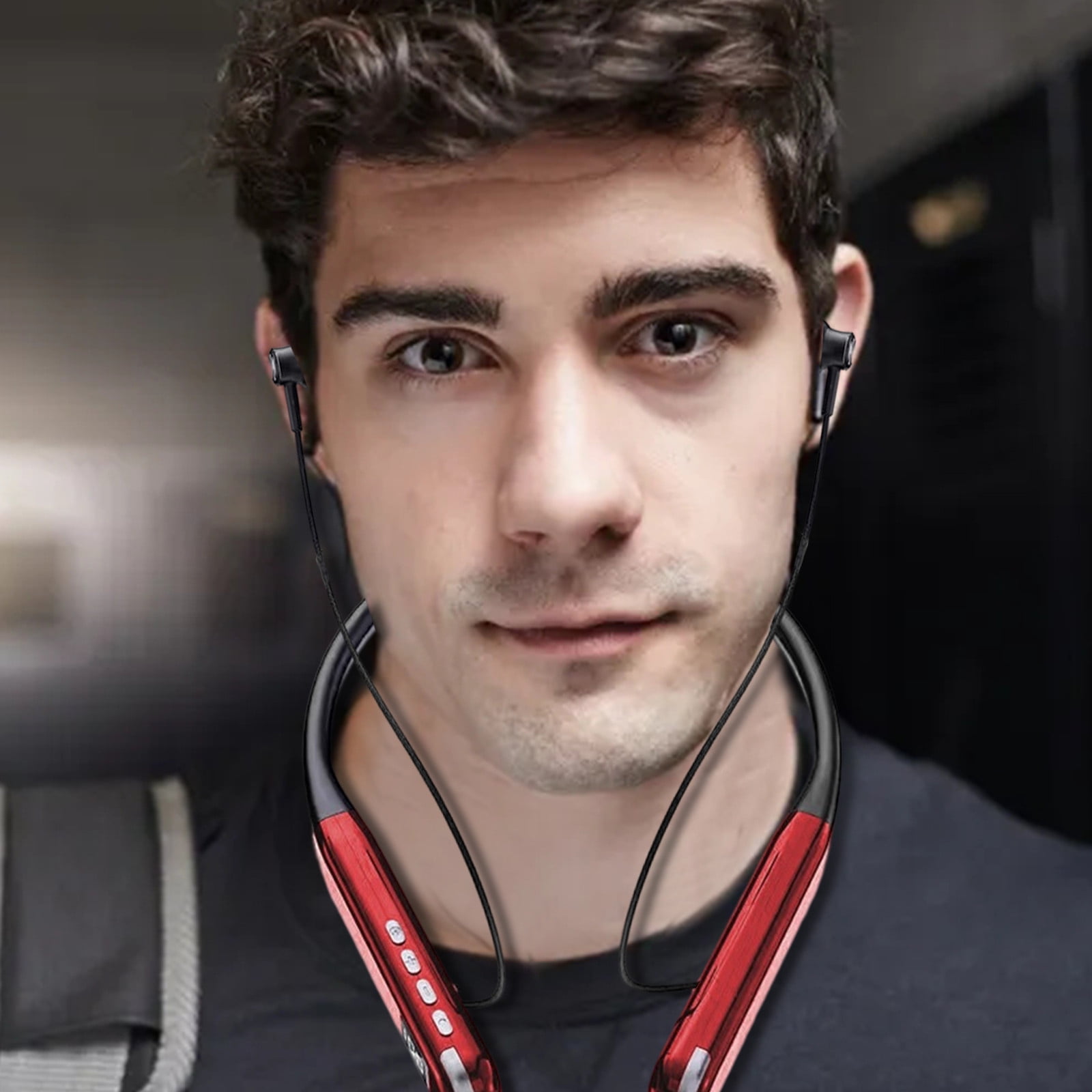 headset for pc wireless headset with mic bluetooth headphones Neck ...