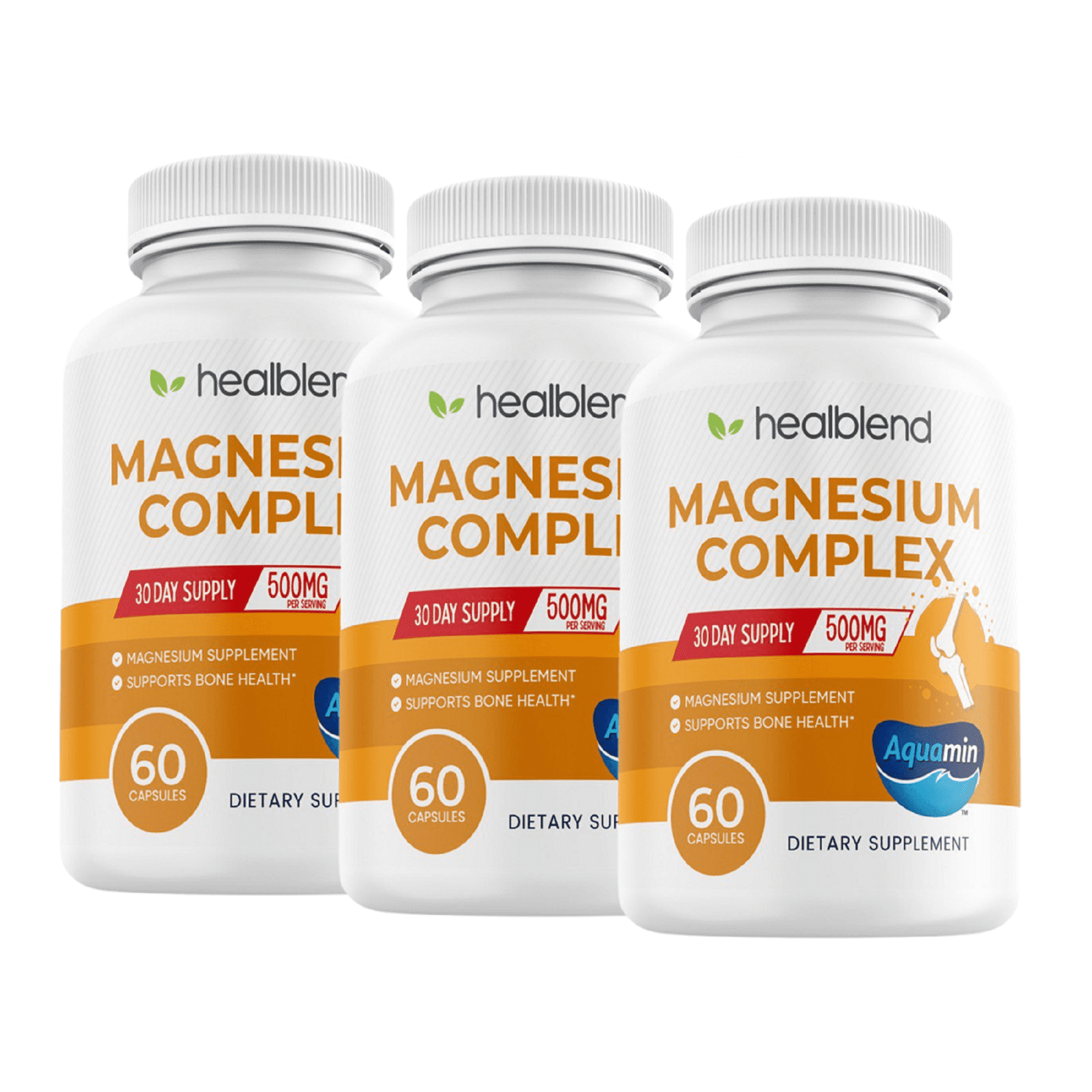 healblend Multi Magnesium Complex Supplement 500mg 3-Pack - Walmart.com