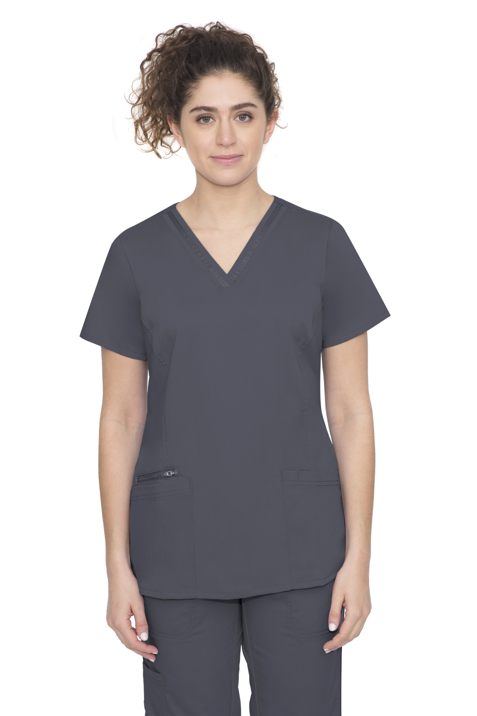 healing hands Scrubs Top 3 Pocket V-Neck 2278 - Walmart.com
