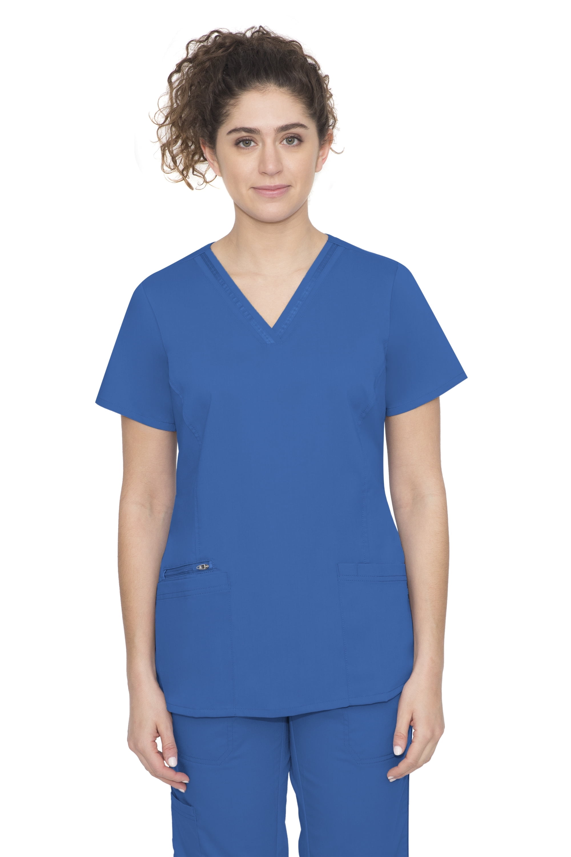 healing hands Scrubs Top 3 Pocket V-Neck 2278 - Walmart.com