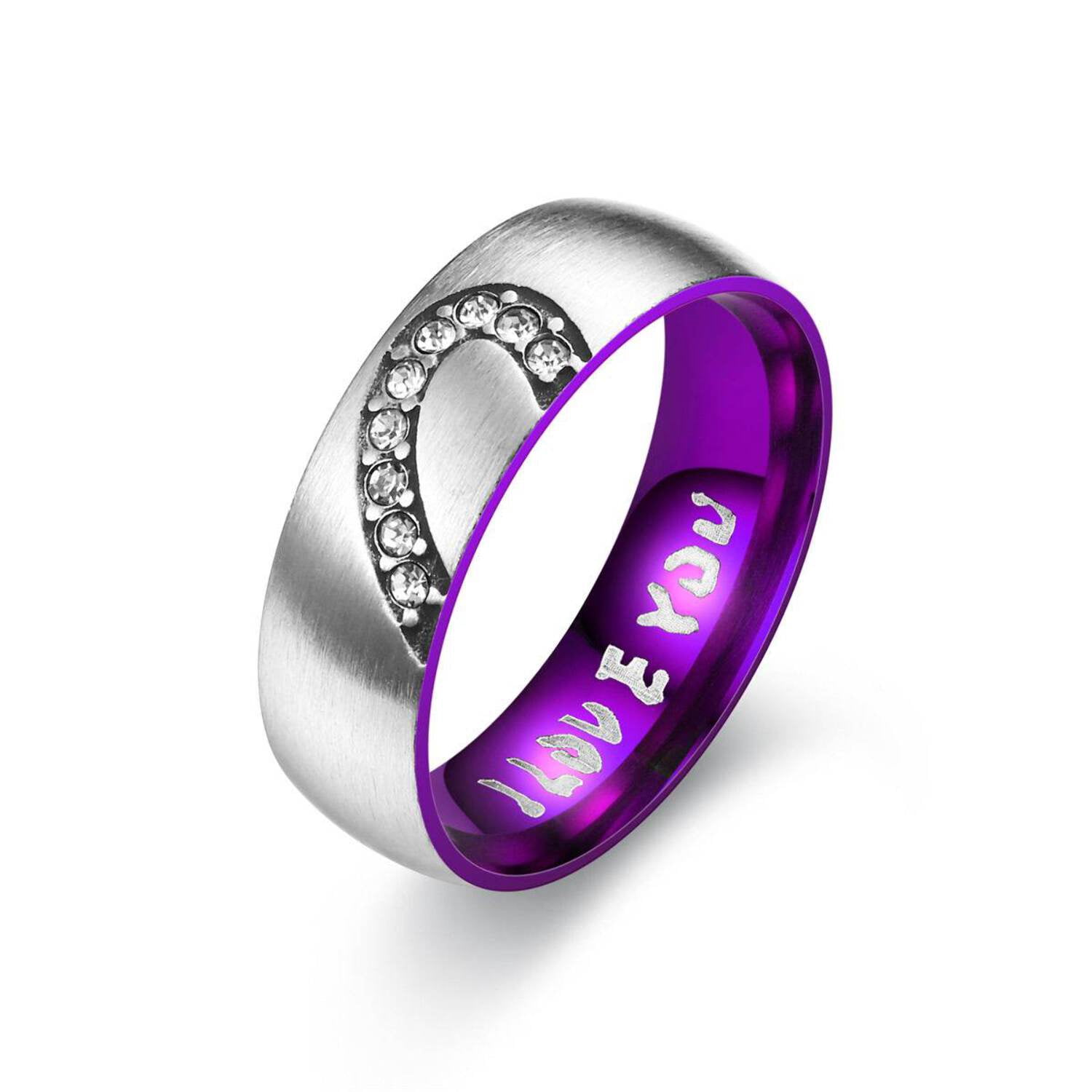 heart-shape-with-diamond-stainless-steel-i-love-you-couple-ring ...