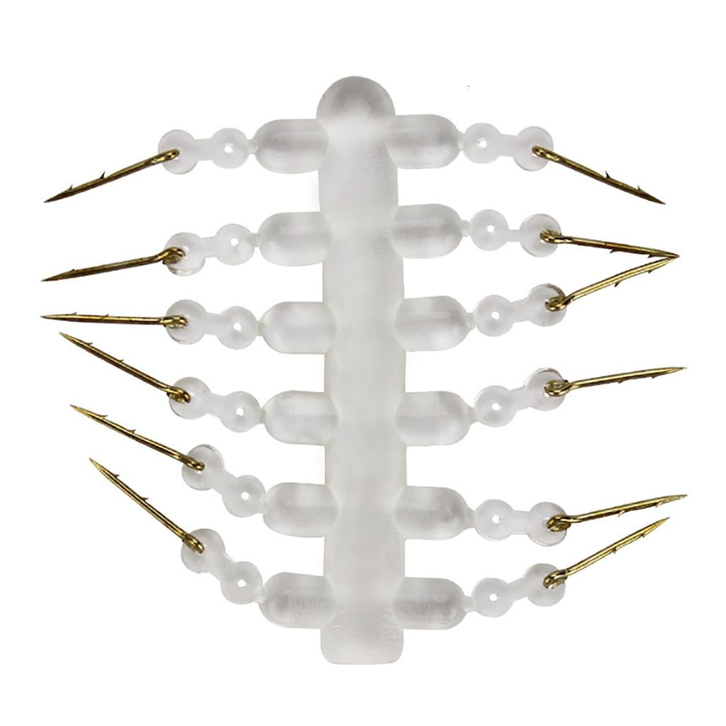hejhncii 12Pcs Metal Carp Baits Spikes with Barbs and Clear Corn ...