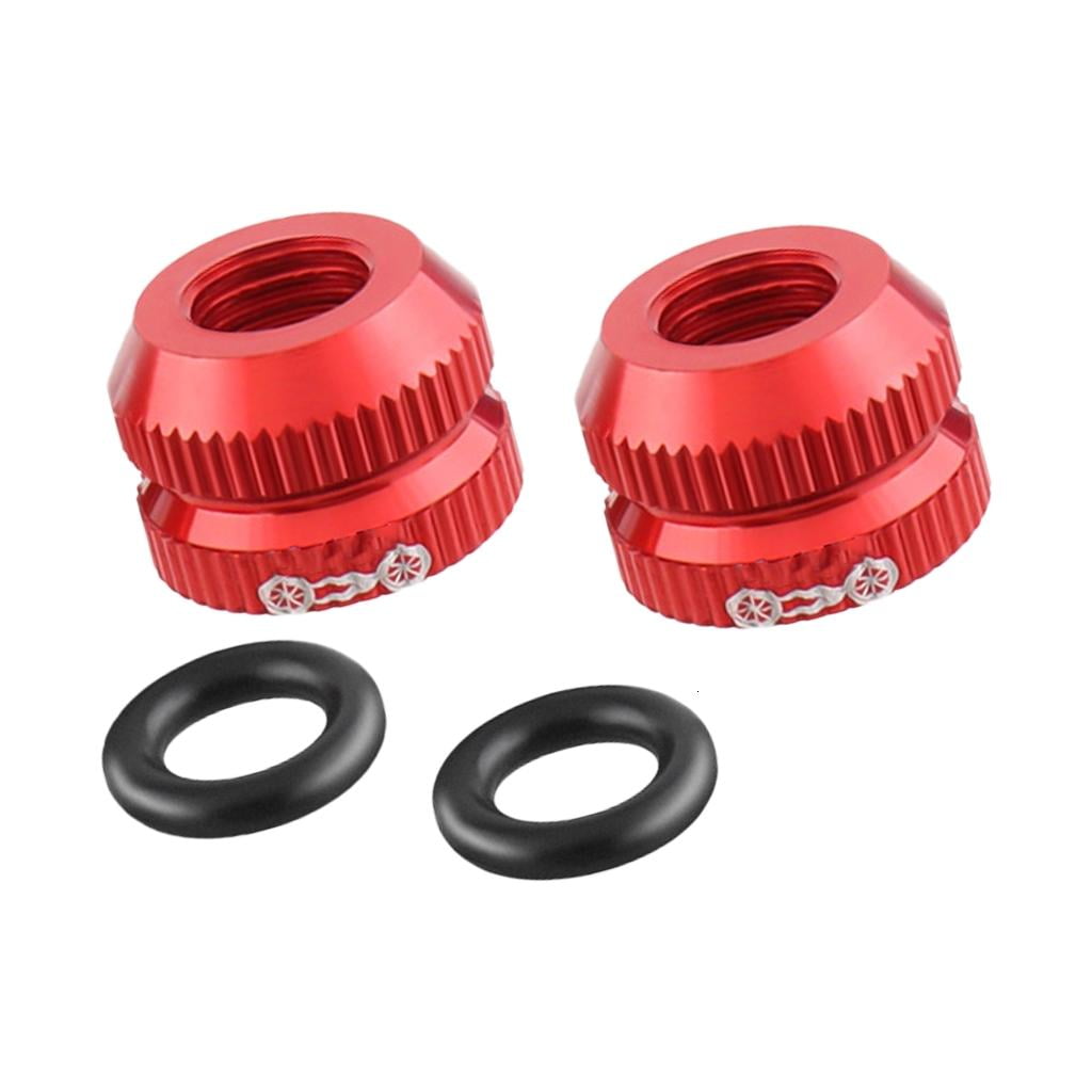 hejhncii 2lots Bicycles Valves Nut Efficient Airtight Valves Nut ...