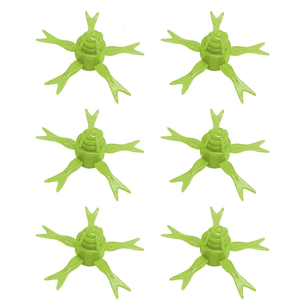 hejhncii 6Pcs Soft Fish Lures Simulation Jellyfish Baits Wobblers ...