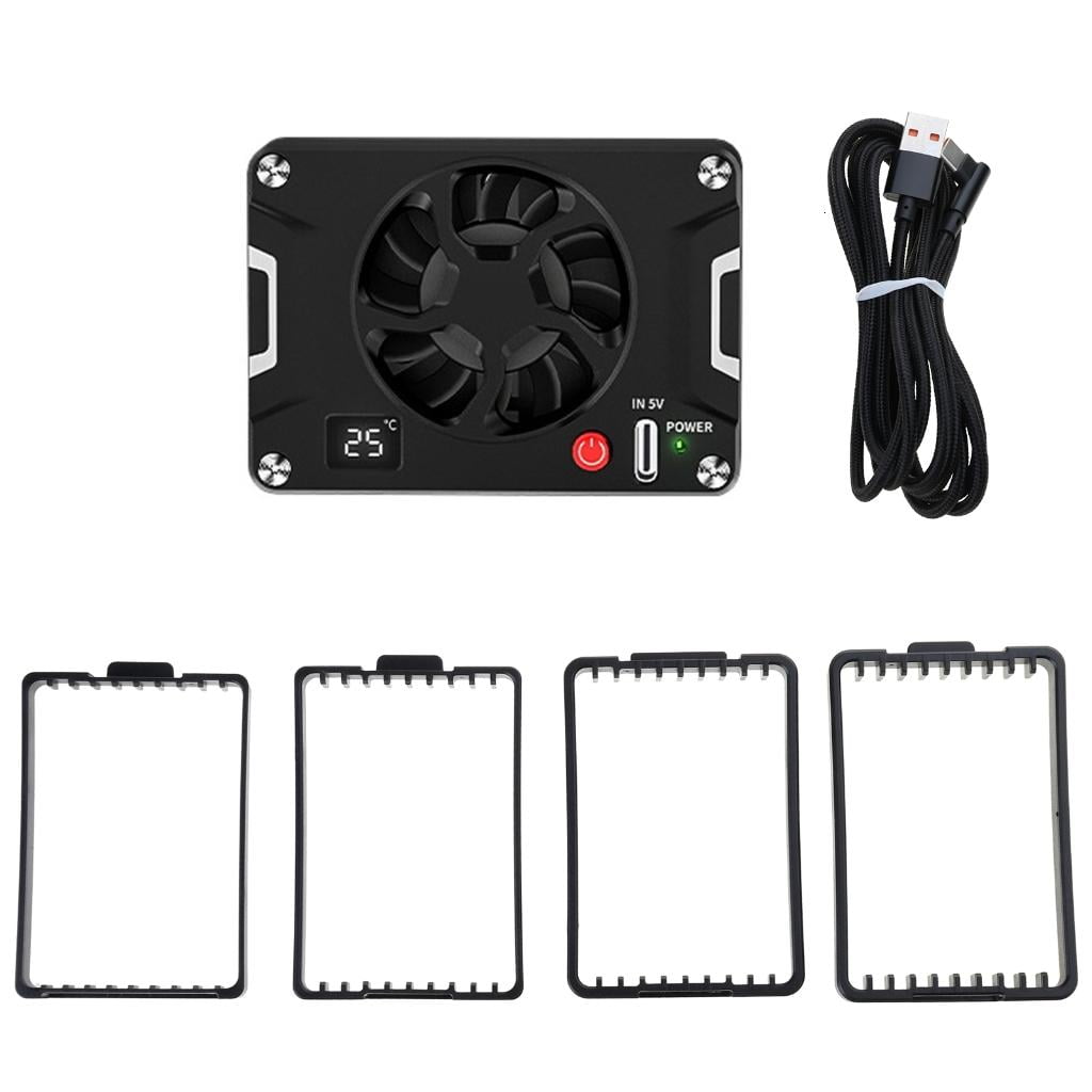 hejhncii Camera Cooling Fan with Semiconductor System, Real Time ...