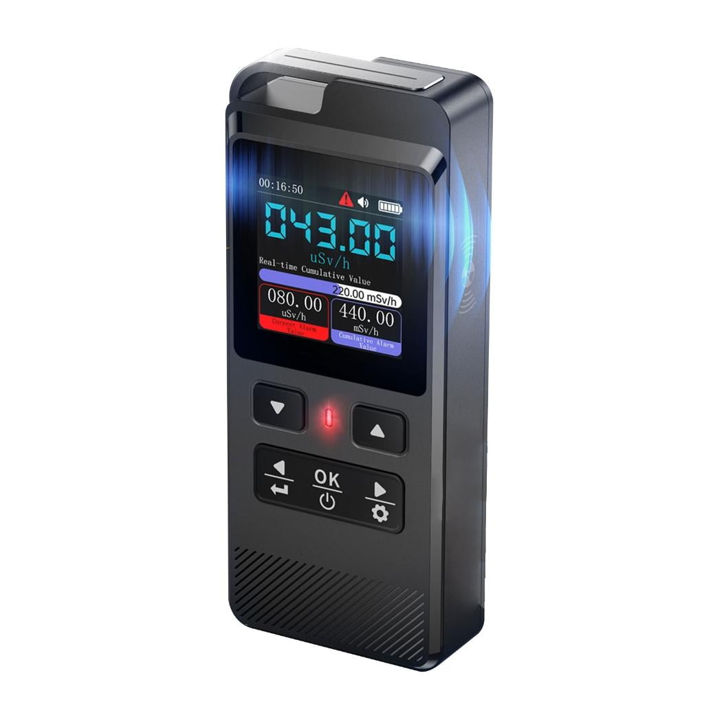 hejhncii Dosimeter with Back Clip Nuclear Radiation Detector Meter ...