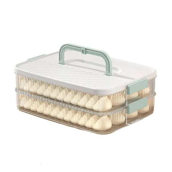 hejhncii Durable Refrigerator Food Storage Box Durable Dessert Holder ...