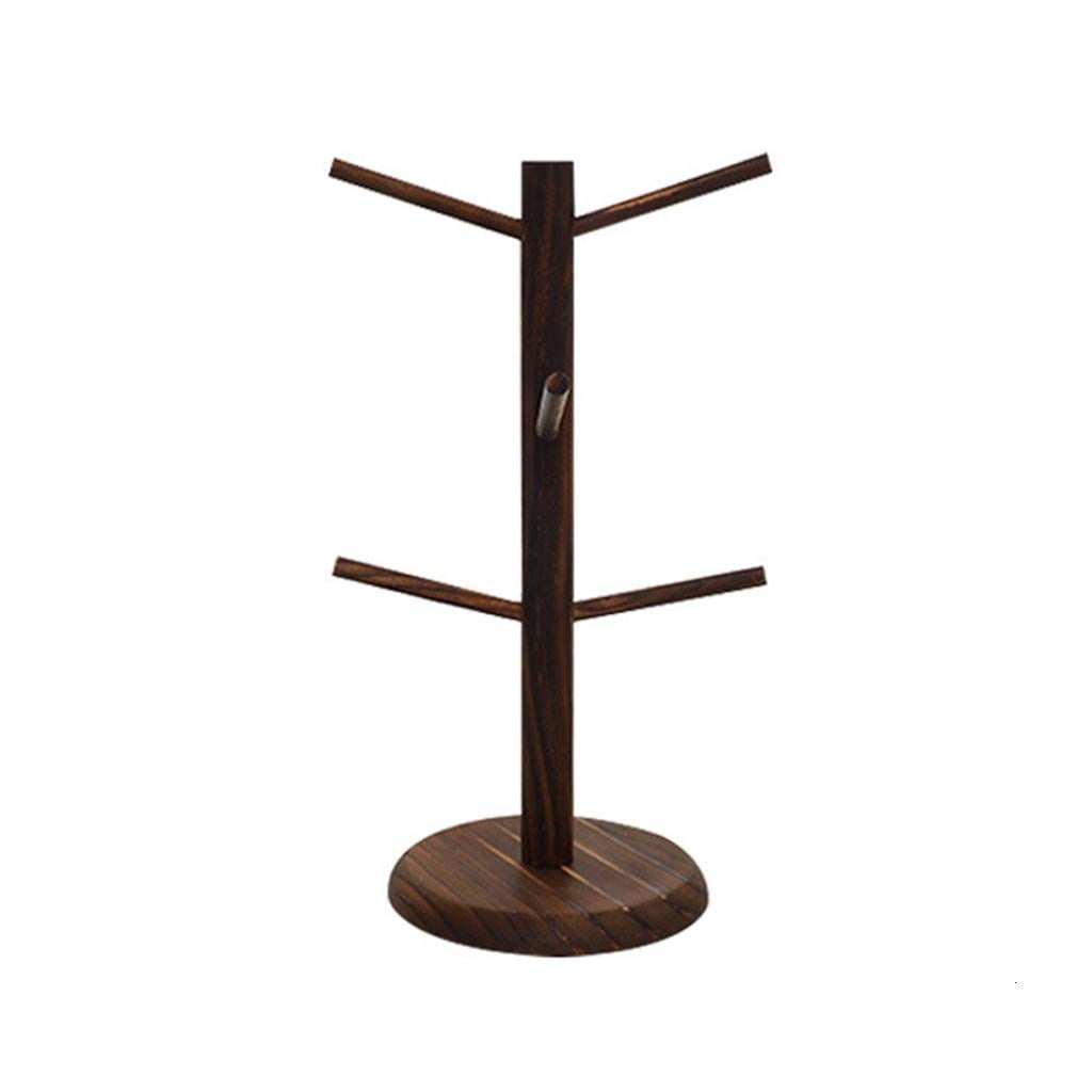 hejhncii Elegant Wood Cup Holder Organizers Cup Display and Storage ...