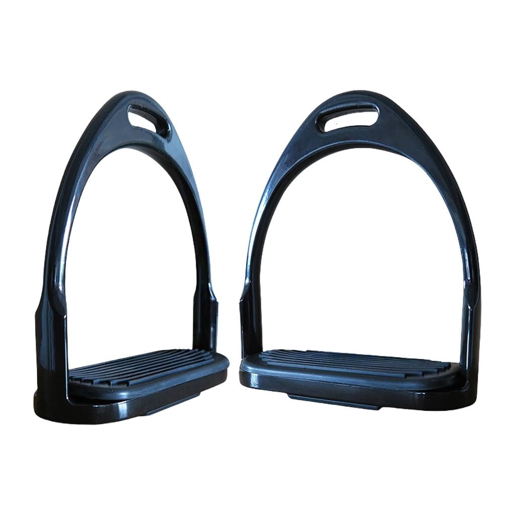 hejhncii Equestrians Stirrups Treads with Nonslip Rubber Pad Horse ...