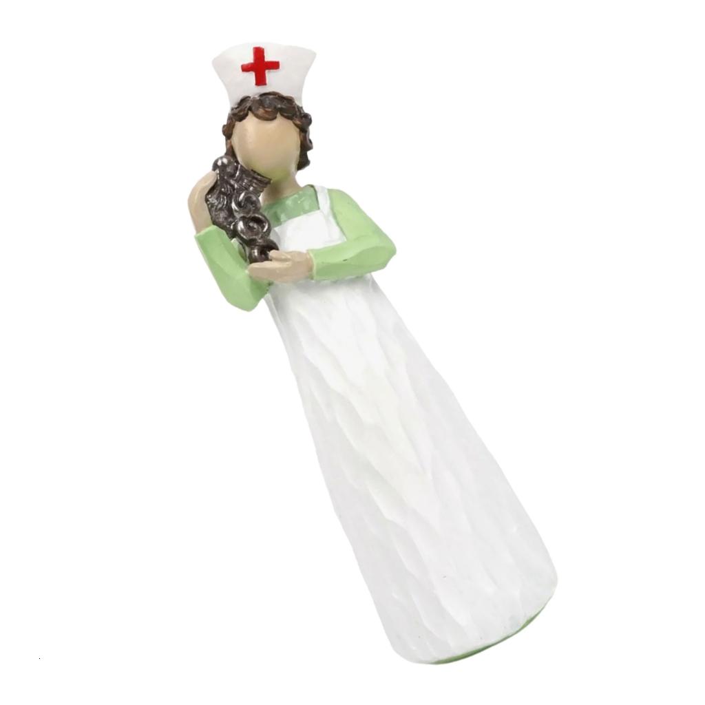 hejhncii Heartwarmings Nurse Figurine Resins Decors Statue For Hospital ...