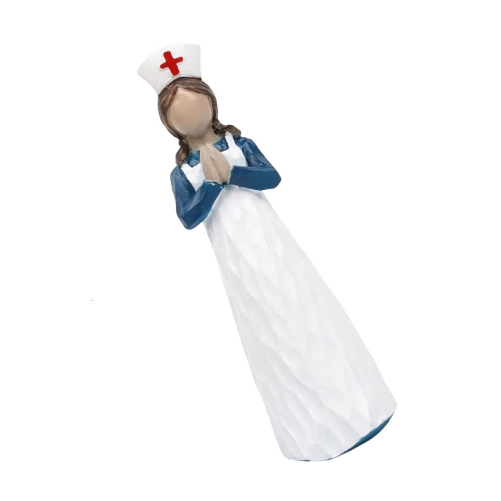 hejhncii Heartwarmings Nurse Figurine Resins Decors Statue For Hospital ...