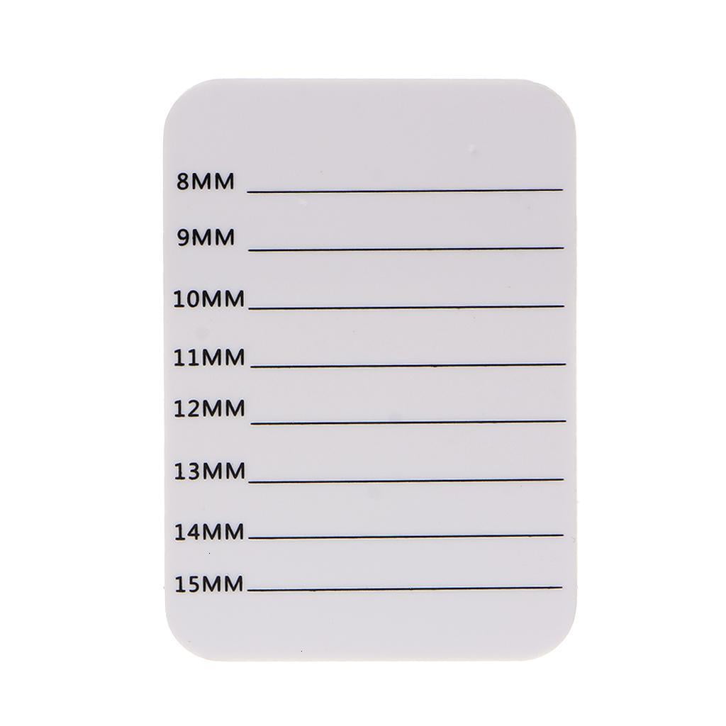 hejhncii Individual Eyelash Extension Hand Plate Holder Lash Tray Strip ...