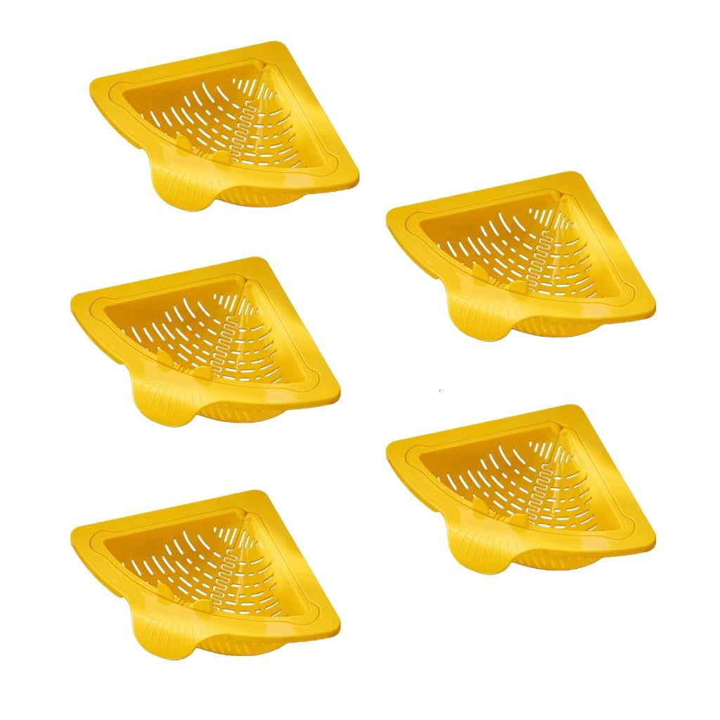 hejhncii Magnetic Triangle Sink Drain Basket With Quick Drain Filter ...