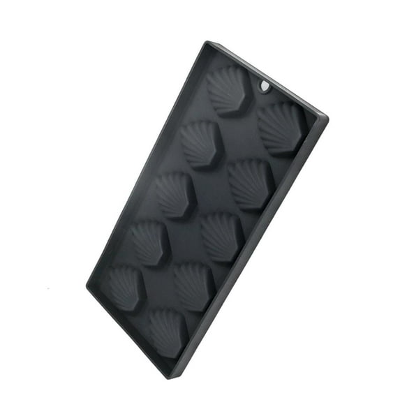 hejhncii Multipurpose 10 Cavity Shell Shape Silicones Molds Nonstick ...