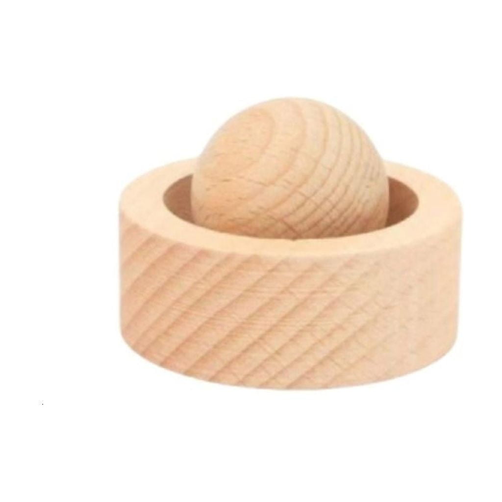 hejhncii Natural Wood Essential Oil Diffuser Ball Handcrafted Solid ...