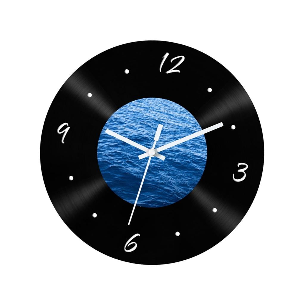 hejhncii Noiseless Wall Clock Vintage Designs Home Office Interior ...