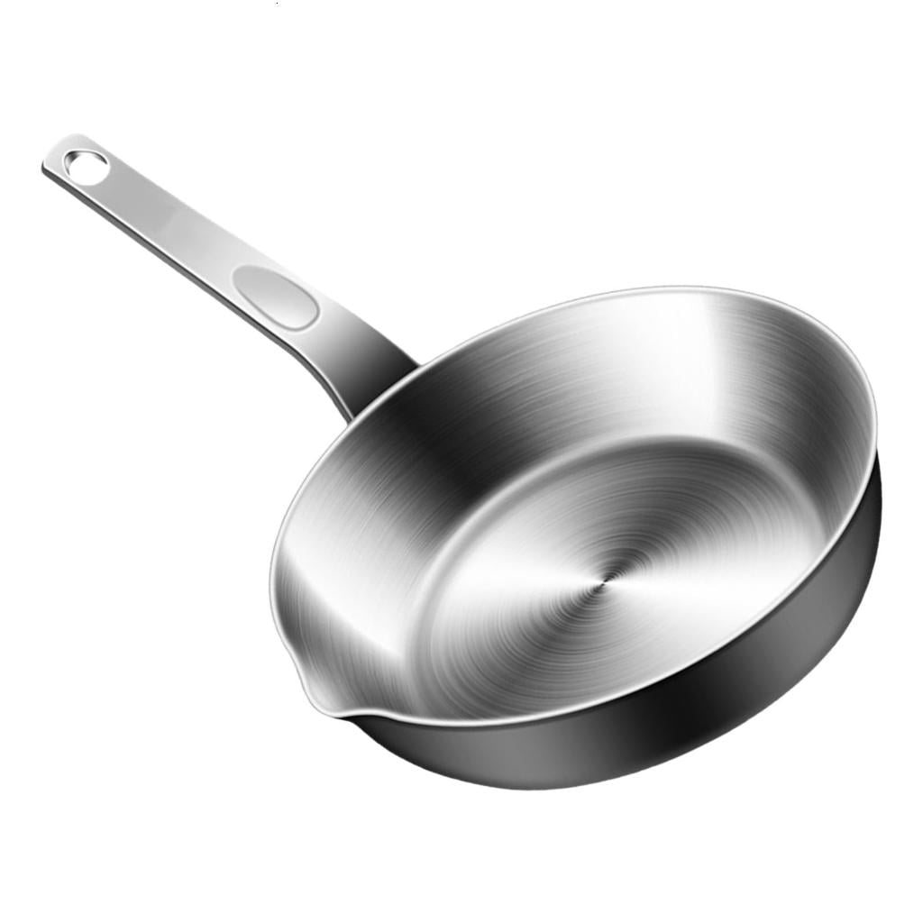 hejhncii Professional 316stainless steel Single Serve Frying Pan Heat ...
