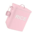 hejhncii Sealed Food Storage Bin Space Saving Rice Container Countertop ...