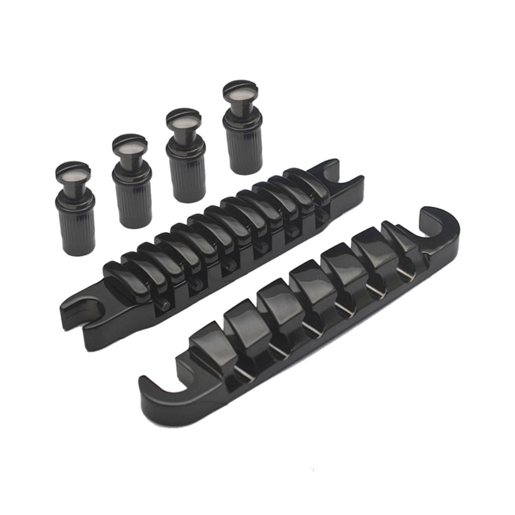hejhncii Split Guitar Bridge Tailpiece Top Hanging String Individual ...