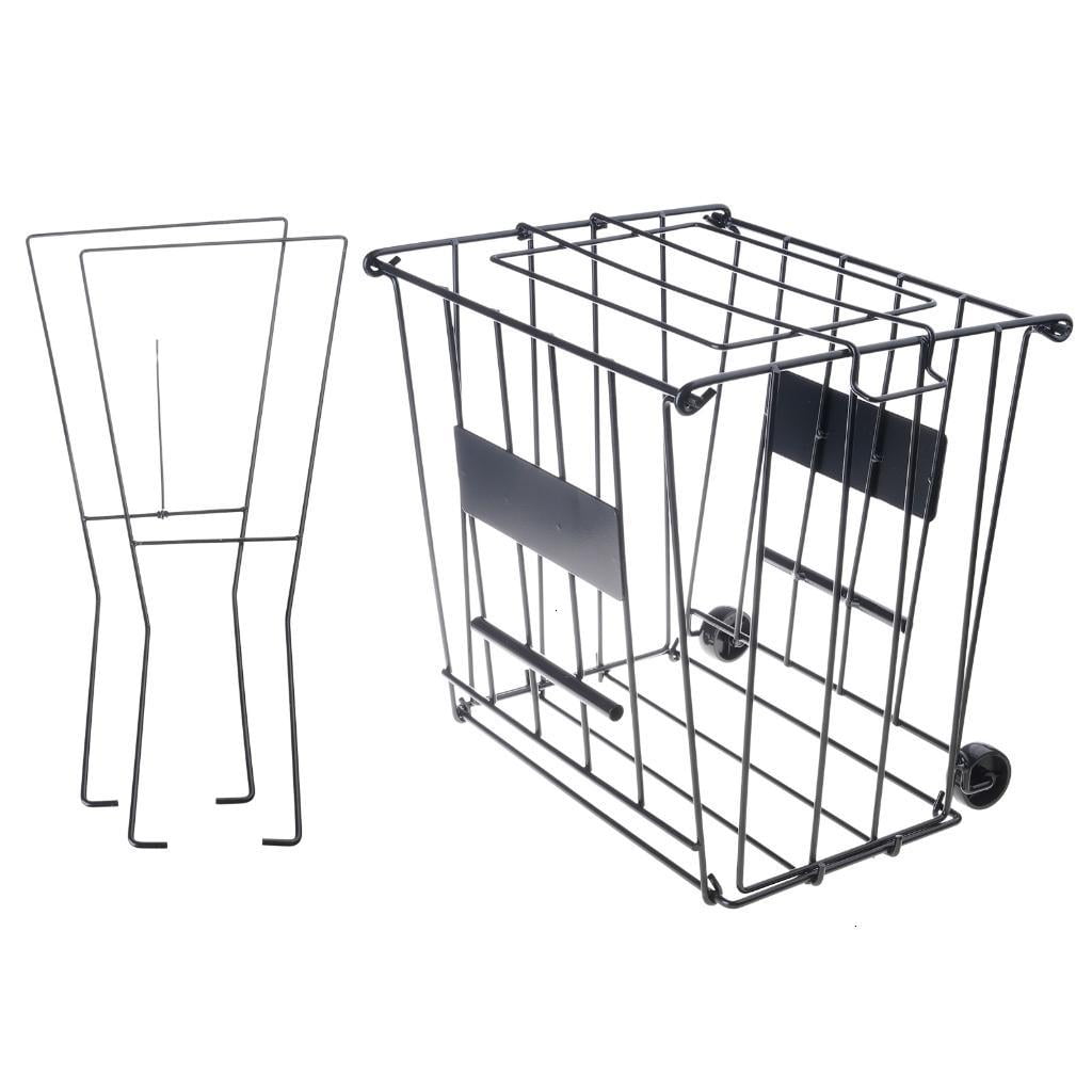 hejhncii Tennis Ball Hoppers Basket Tennis Ball Pickers Upper for Easy ...