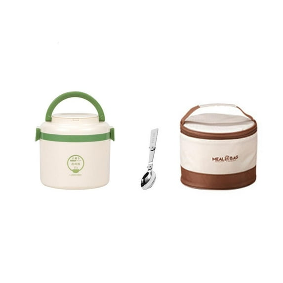 hejhncii Unique 304 Nonrust Steel Lunch Box Leak proof Silicone Seal Convenient Thermal Food ...