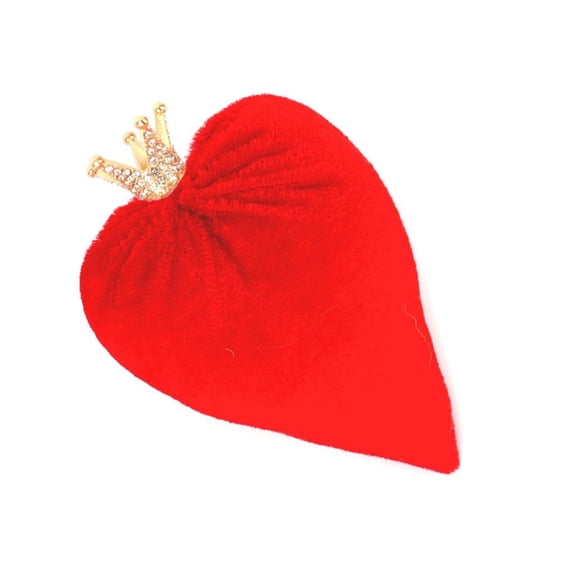 hejhncii Velvety Love Heart Pillow Cushion Soft Plush Heart Shape ...