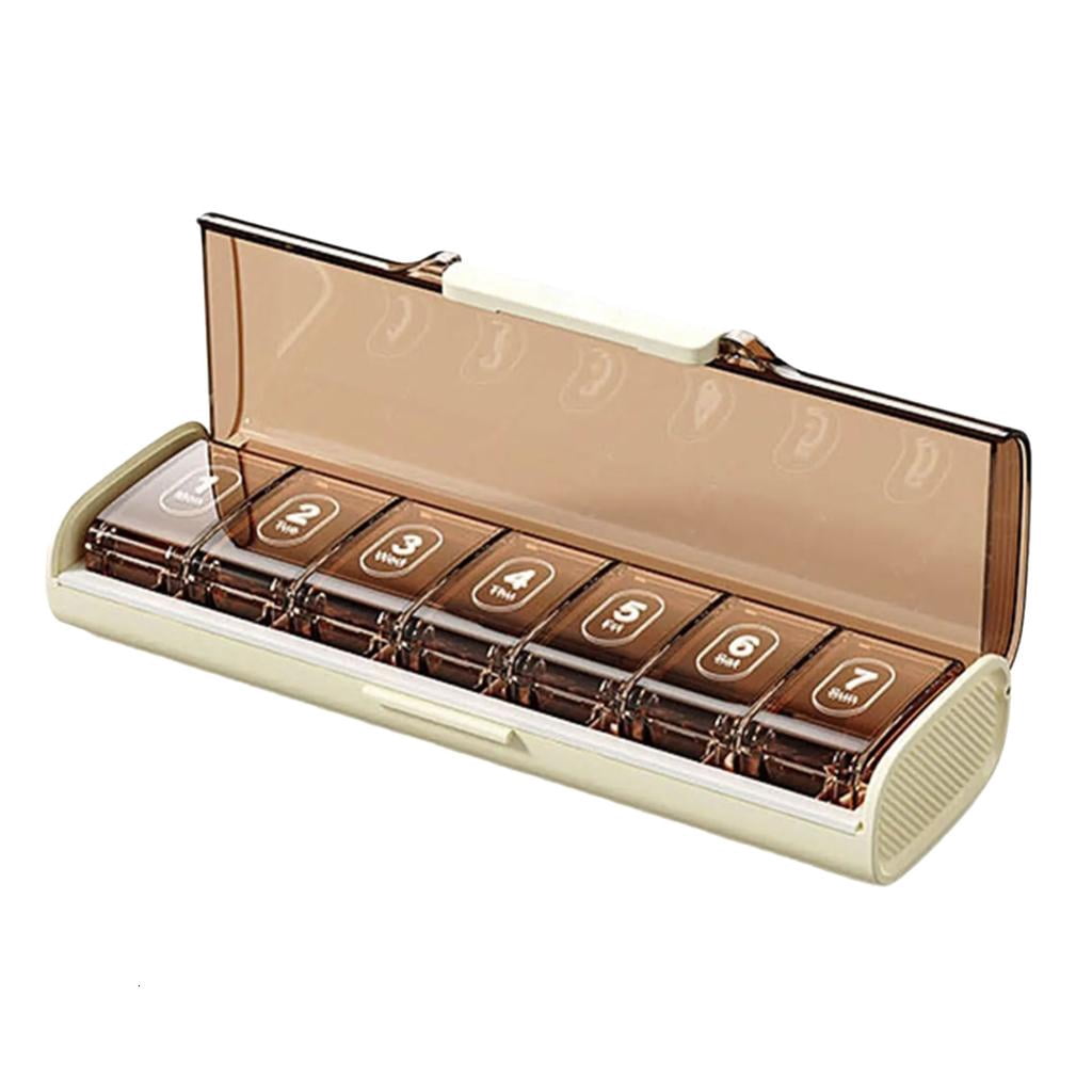 hejhncii Versatile Medicine Holder With Thoughtful Partitioning ...