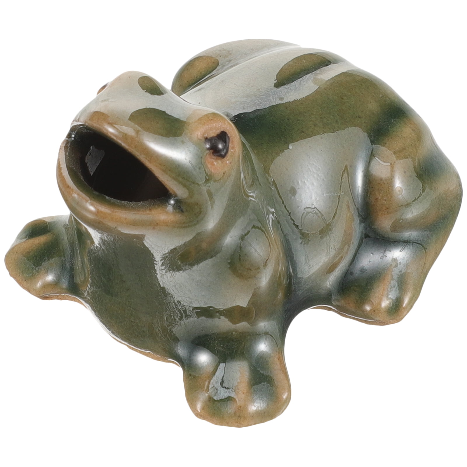 heka Ceramic Frog Fountain Waterfall Kit for Garden - Light Green - Walmart.com