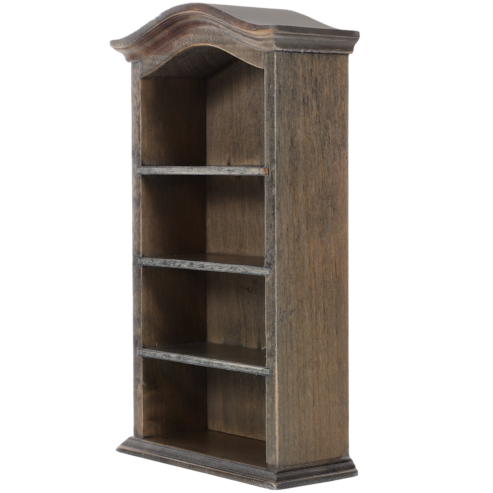heka Miniature Bookshelf Model Doll House Book Storage Cabinet Model ...