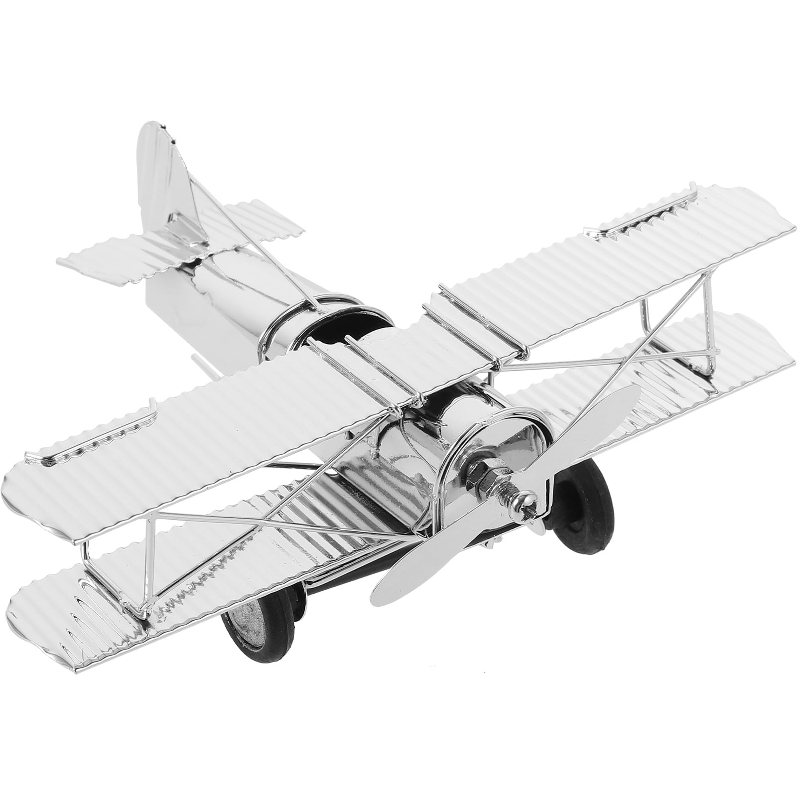 heka Vintage Iron Aircraft Model Vintage Airplane Metal Plane Ornament ...