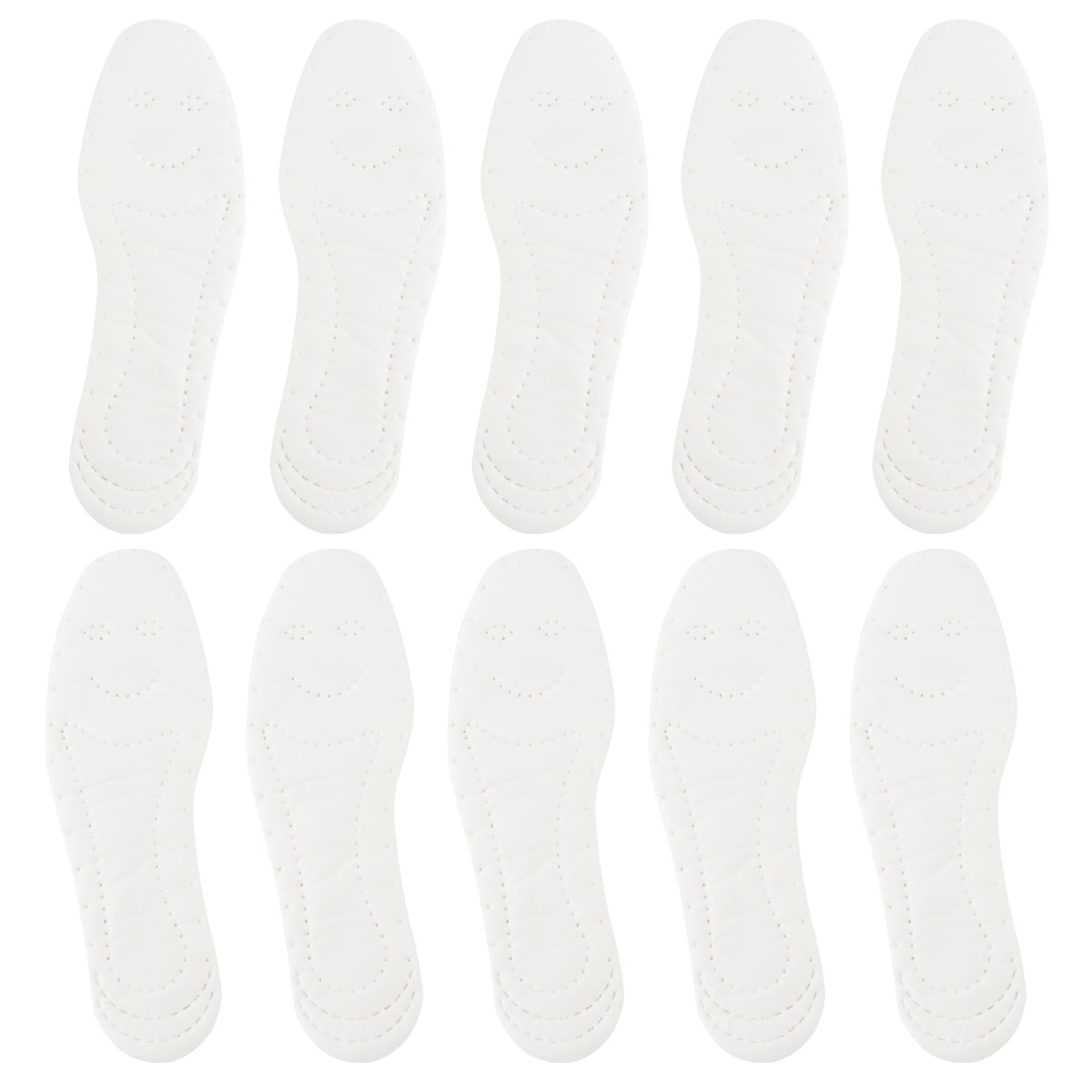 hekezhi 5 Pairs Universal Disposable Insoles Sweat Absorption Cuttable ...