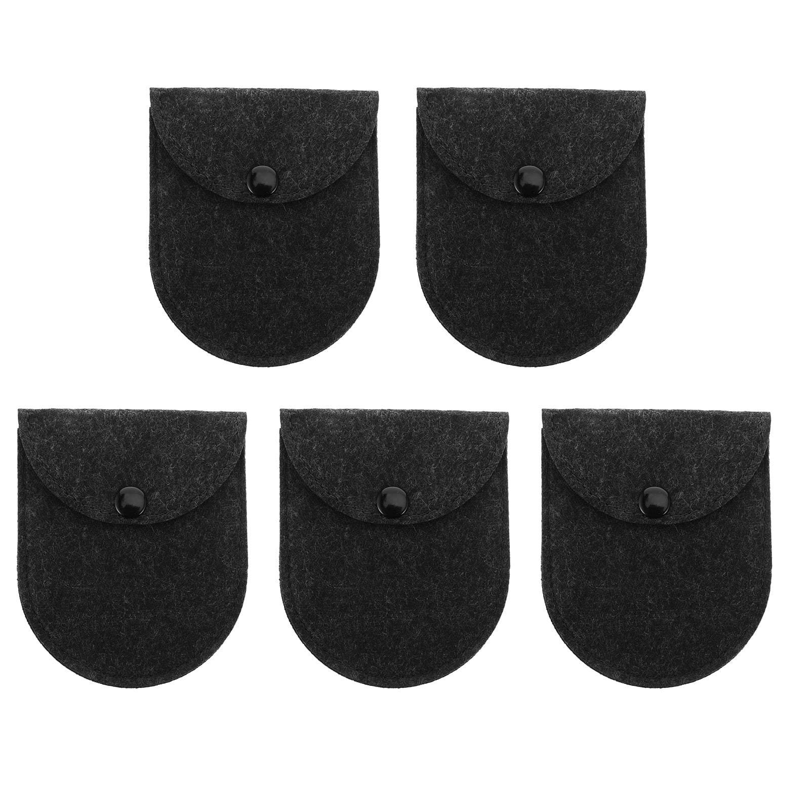 hekezhi 5 Pcs Hearing Aid Pouch Carrying Storage Pouch Small Protective ...