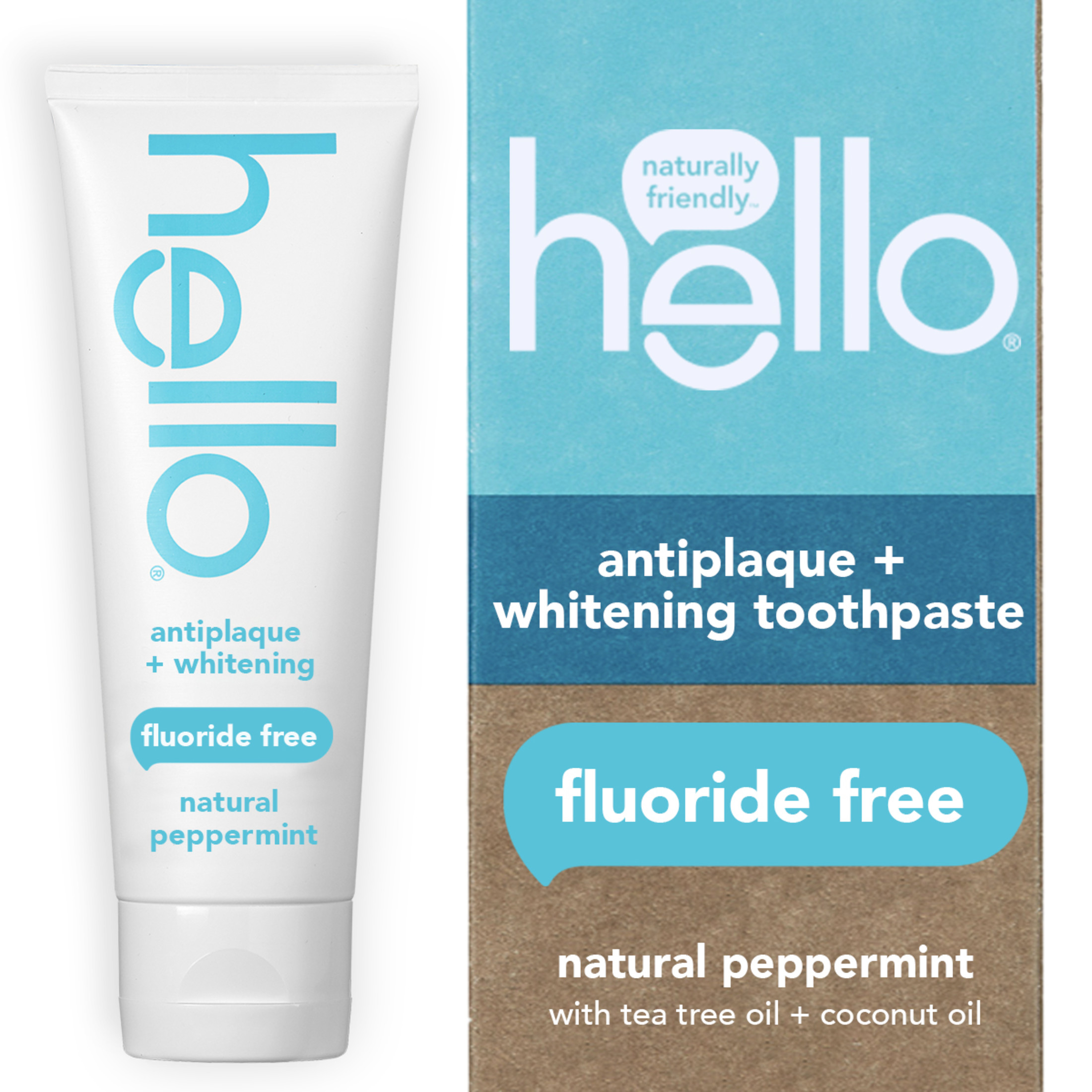 Now XyliWhite Fluoride Free Toothpaste, Neem & Tea Tree, 6.4 Oz ...