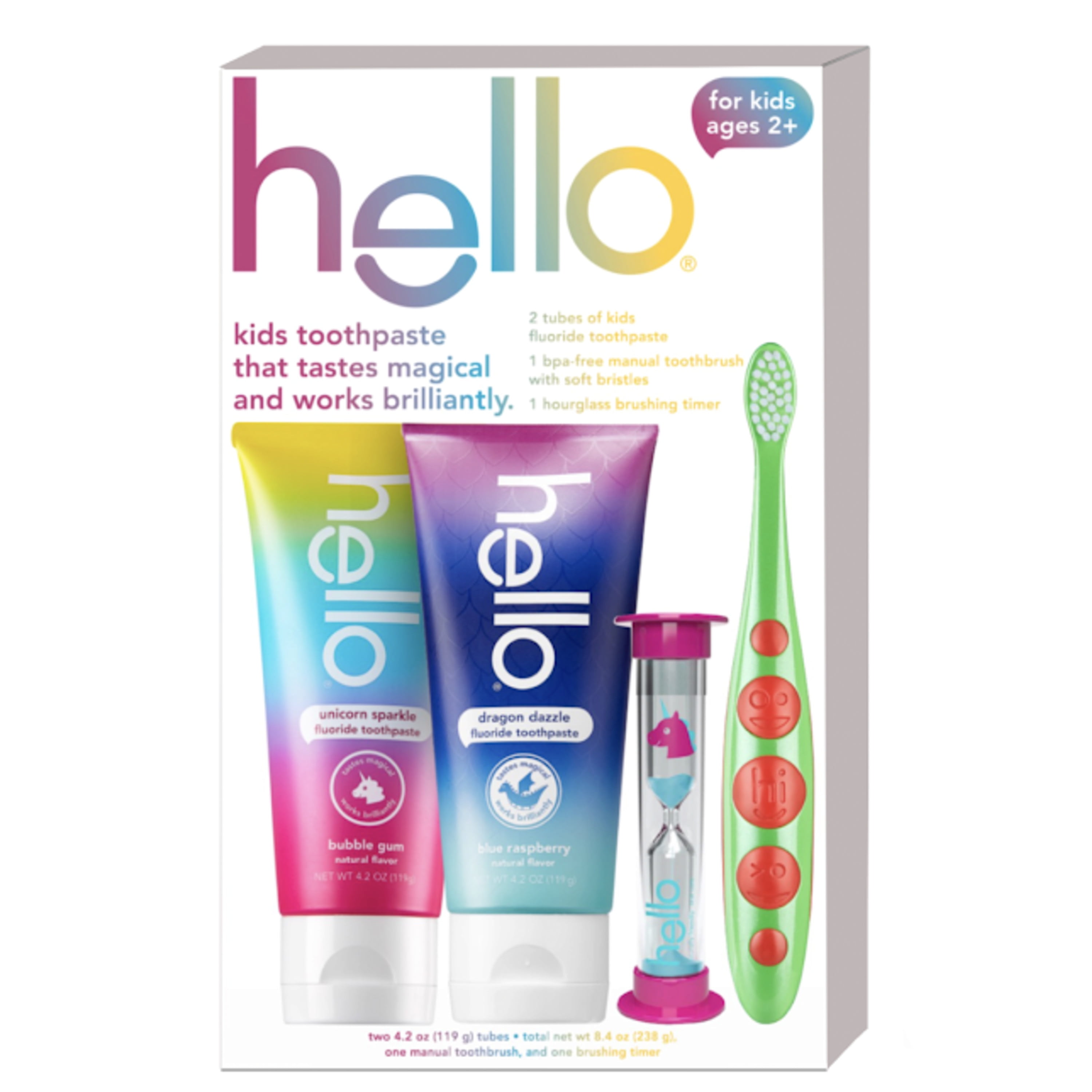 hello Kids Holiday Gift Set W Hour Glass - Walmart.com