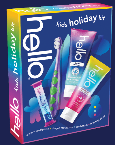 hello Kids Toothpaste and Toothbrush Gift Set - Walmart.com