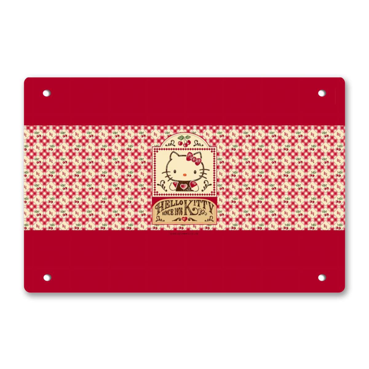 hello Kitty Vintage Metal Tin Sign Retro Garage Sign Wall Decor 8×12 ...