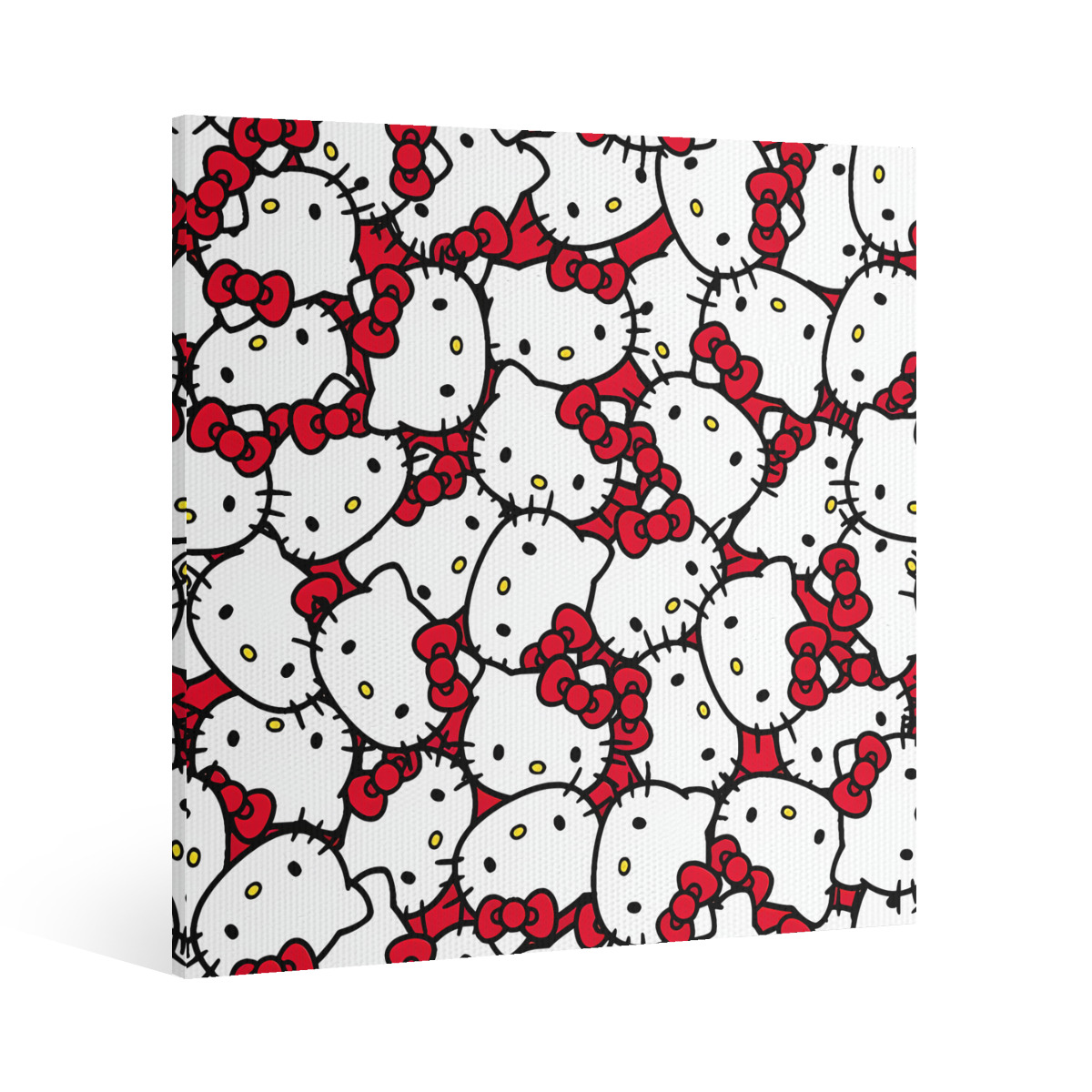 hello kitty Canvas Wall Art Cartoon Wall Decor | HD Printed & Wooden ...