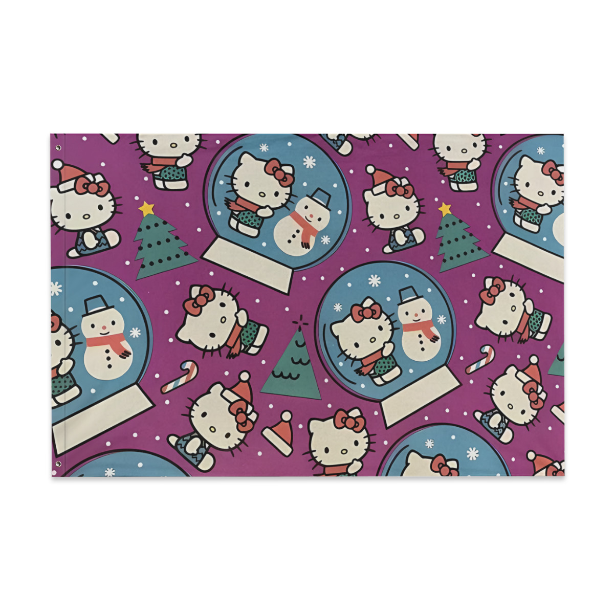 hello kitty Double-sided Flag Multiple Sizes Double-sided Cartoon Cute ...