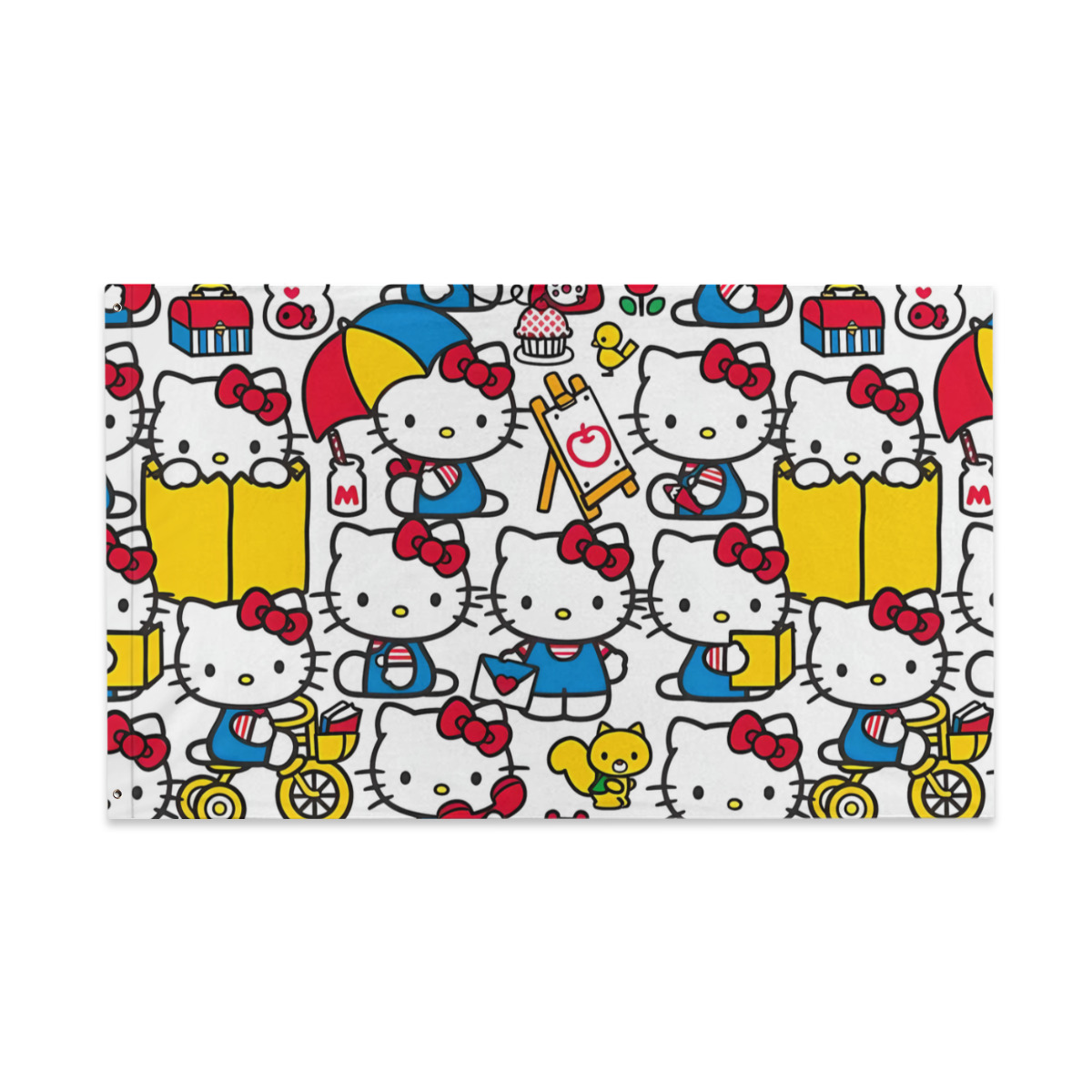 hello kitty Double-sided Flag Multiple Sizes Double-sided Cartoon Cute ...