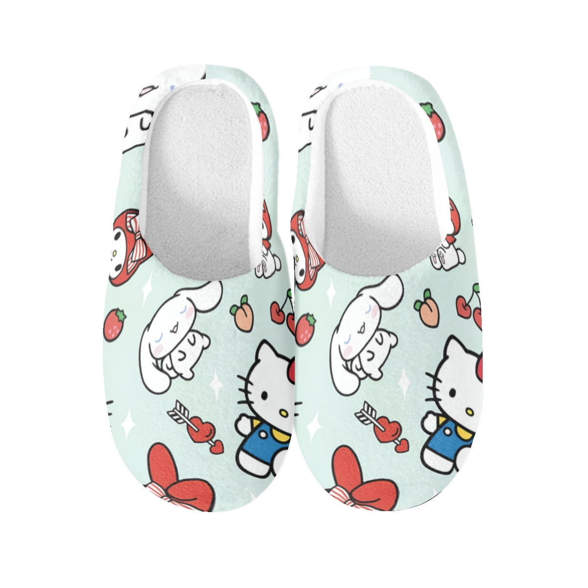 hello kitty House Washable Cotton Slippers Cotton flannel slippers ...