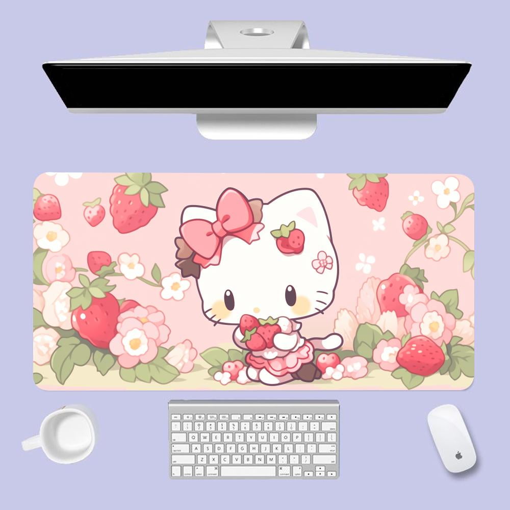 hello kitty Mouse Pad 900x400mm Mouse Pad Anime Carpet desk decor Desk ...