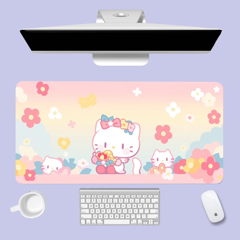 hello kitty Mouse Pad 900x400mm Mouse Pad Anime Carpet desk decor Desk ...