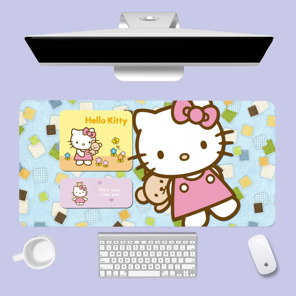 hello kitty Mouse Pad 900x400mm Mouse Pad Anime Carpet desk decor Desk ...